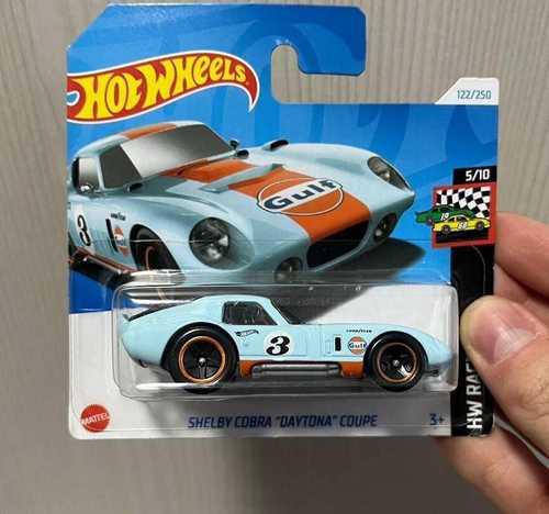 Hot Wheels Gulf Shelby Cobra Daytona