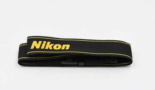 Ремень Nikon чёрный, широкий (35мм)
