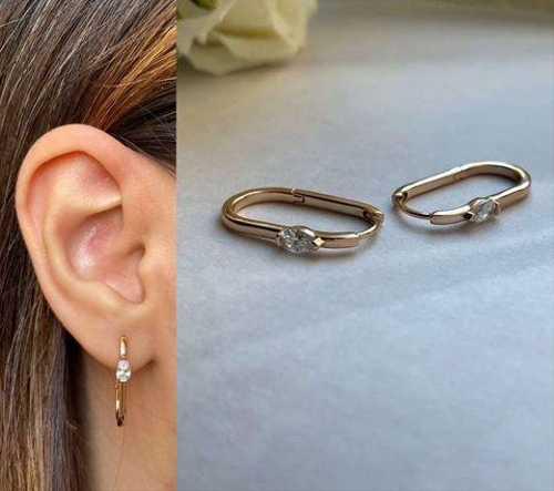 Серьги Mai Luxe Gold