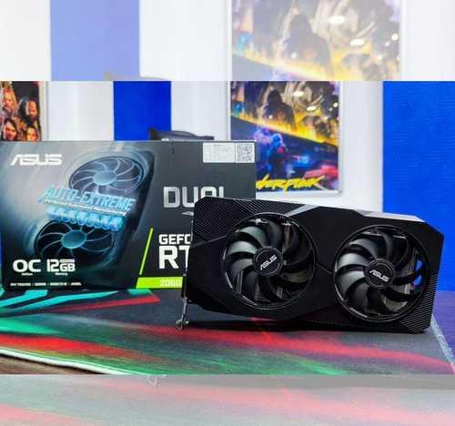 Видеокарта Asus RTX 2060 Dual OC 12 Gb Гарантия