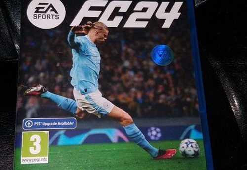 Игровой диск EA FC24 для платформы PS4