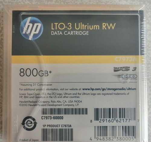 Картридж HP C7973A Ultrium,800GB RW