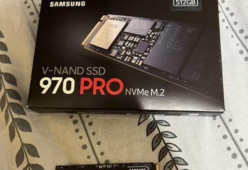 SSD Samsung 970 pro m2 512GB