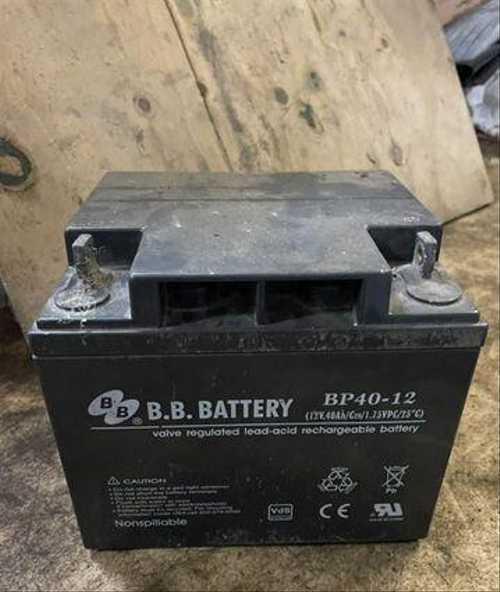 Аккумуляторная батарея BB Battery BP40-12