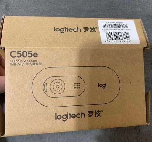 Вебкамера logitech c505e