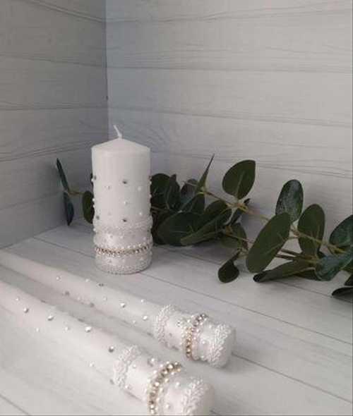 Набор свечей "Свадебный очаг"