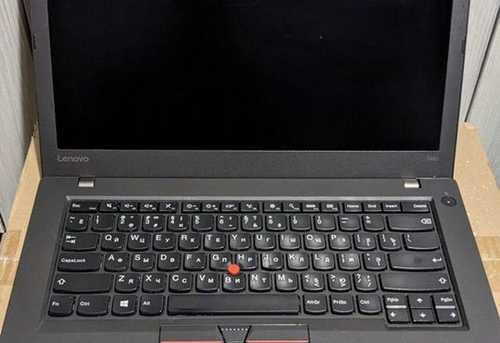 Ноутбук Lenovo ThinkPad T460 i5/2 акб/SSD500/16гб