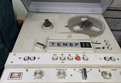 Катушечный магнитофон Тембр 2с