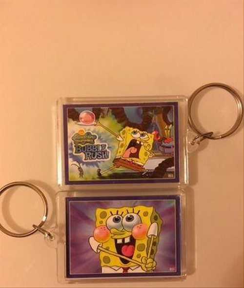 Брелоки брелки sponge bob, south park 10шт