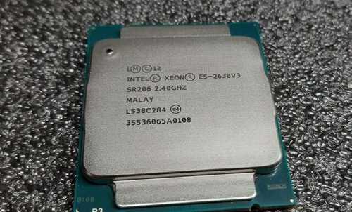Процессор 8 ядер xeon E5-2630v3 intel s2011v3