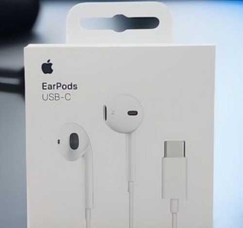 Наушники apple earpods type c