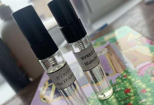 Отливант byredo blanche и Bal D’Afique 5 мл