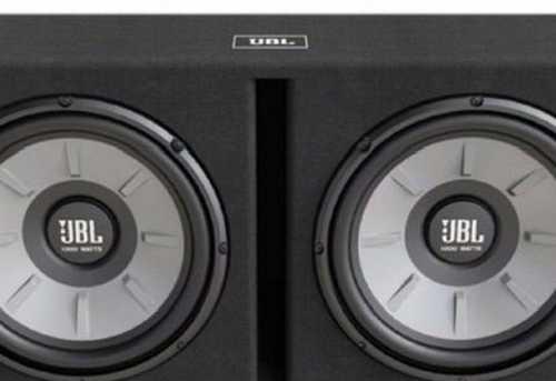 JBL stage 1220B двойной сабвуфер