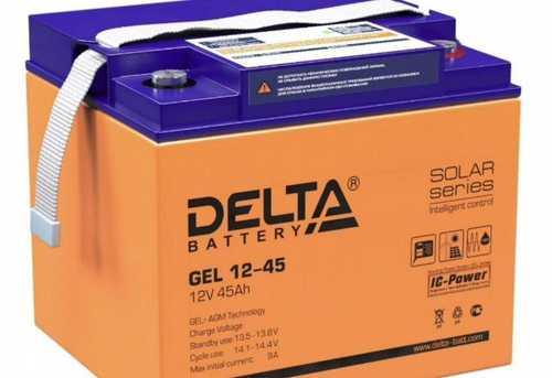 Аккумуляторная батарея Delta GEL 12-45