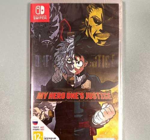 Игра My Hero Ones's Justice (Switch, английская