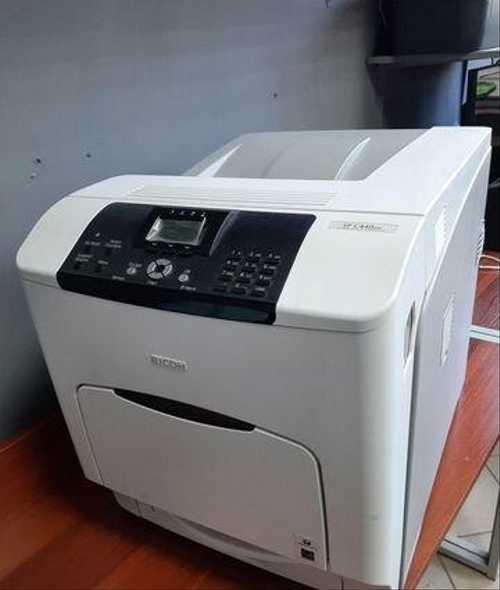 Лазерный декольный принтер Ricoh Aficio SP C440DN