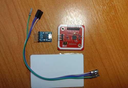 Ср2102 и PN532. Arduino