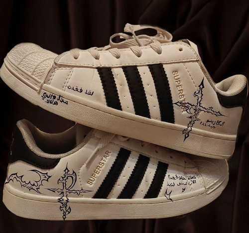 Кроссовки adidas superstar & custom