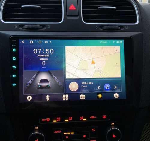 Магнитола на VW Golf 6