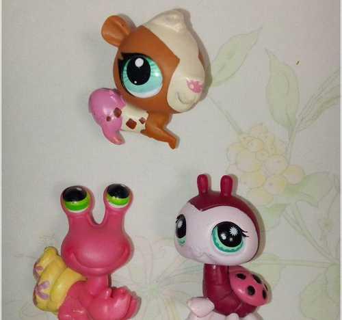 Littlest pet shop 3 шт