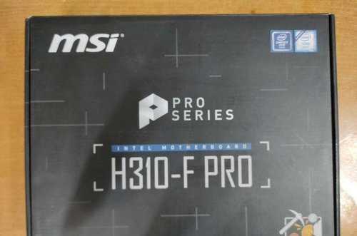 Материнская плата MSI H310-F PRO