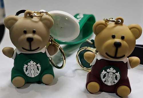 Брелок мишка starbucks/Старбакс