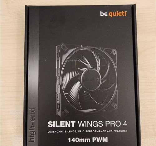 Be quiet silent wings PRO 4, 140mm PWM fan