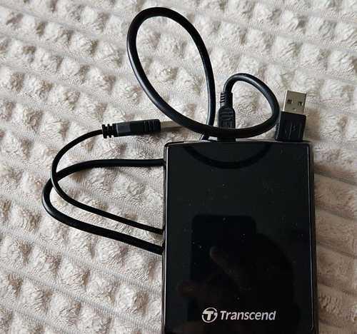 Переносной жёсткий диск transcend 500gb