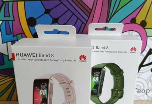 Новые Huawei band 8
