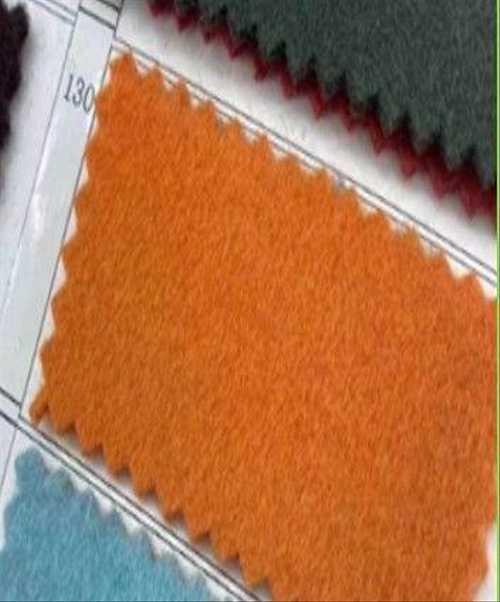 Пальтовая ткань оптом и в розницу, цвет оранжевый