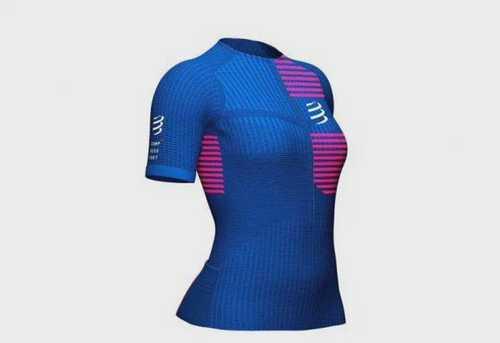Compressport Tri Postural SS Top W Blue V2.0