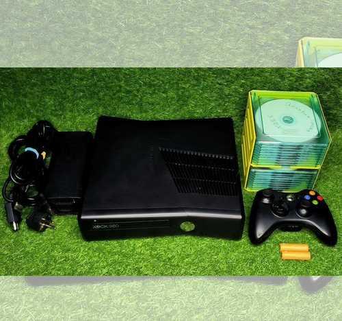 Xbox 360 Slim 250GB Freeboot   LT 3.0   Игры