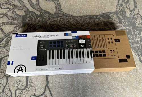 Arturia Keylab Essential 49 MK3 Black новая