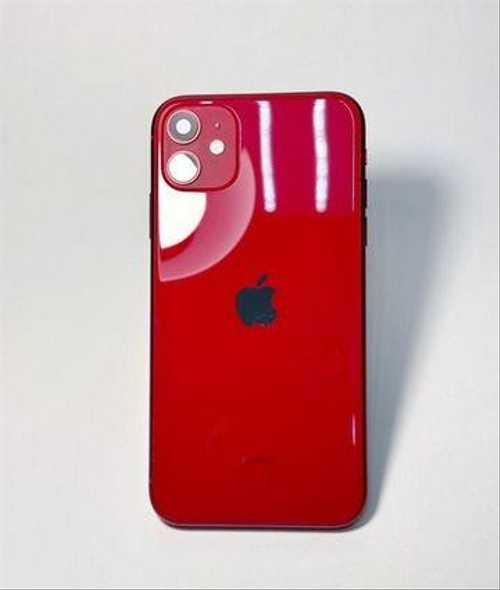 Корпус iPhone 11 red (Оригинал)