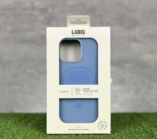 UAG Lucent MagSafe 14+/14 Pro/14 Pro Max голубой