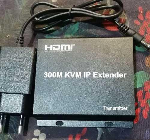 KVM IP - удлинитель приемопередатчик USB hdmi