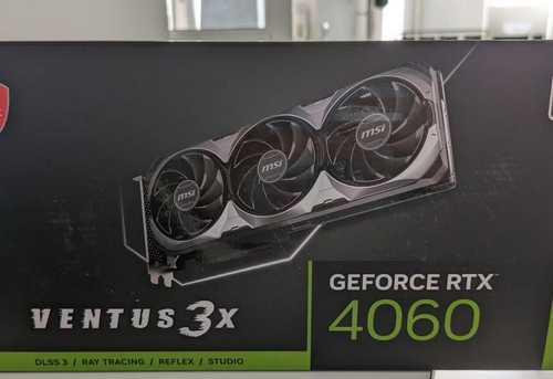 MSI nvidia GeForce RTX 4060 ventus 3X 8G