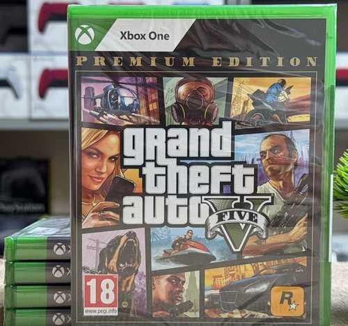 Диск GTA 5 xbox One (Новый)