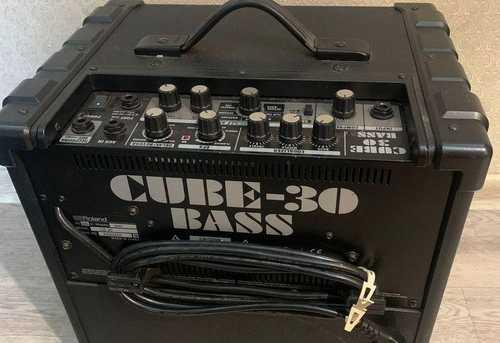 Комбоусилитель roland cube-30 bass