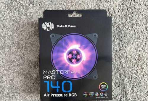 Вентиляторы Cooler Master MasterFan Pro 140 RGB