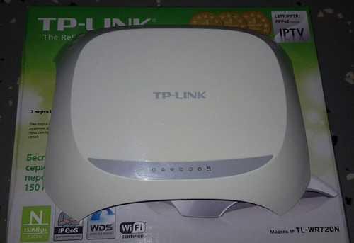 Wifi роутер TP-link TL-WR-720N