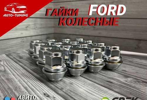 Гайка колесная Ford под оригинальные диски сталь