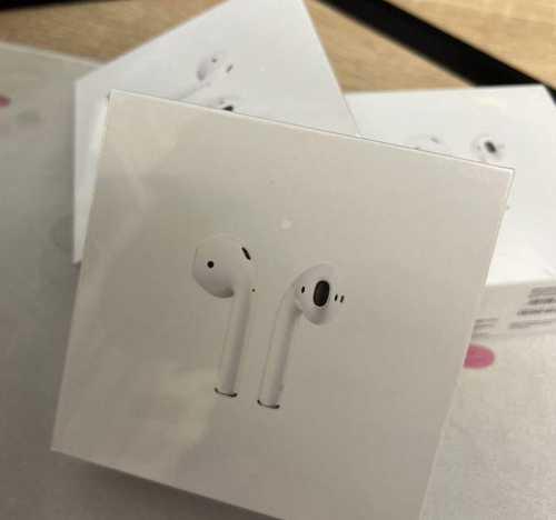 Беспроводные наушники apple airpods 2