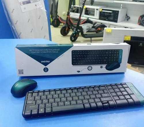 Комплект клавиатура+мышь Smartbuy 222358AG Black