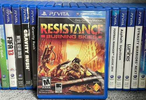 Игра Resistance Burning Skies, для PS Vita (Eng)