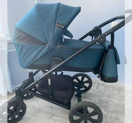 Коляска 2 в 1 Noordi Aqua (ocean blue)