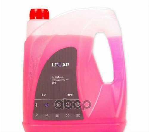 Антифриз lecar G12 (красный), 5 кг., канистра L