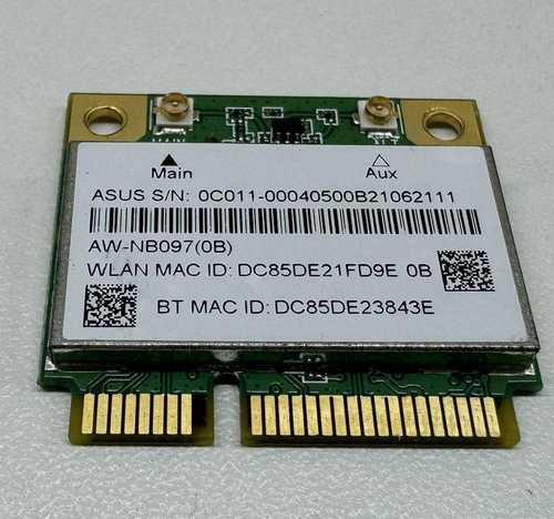 Wi Fi модуль Atheros AR5B225 Asus X501A