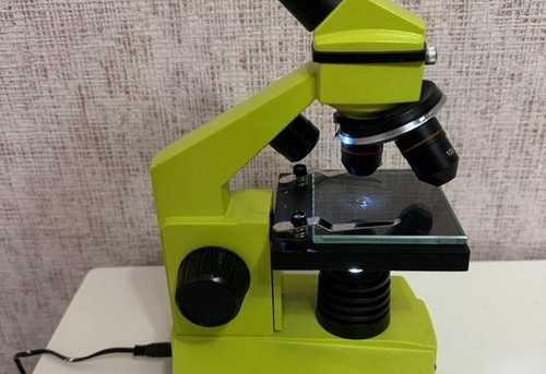 Микроскоп levenhuk 2L/3L/D2L зеленый