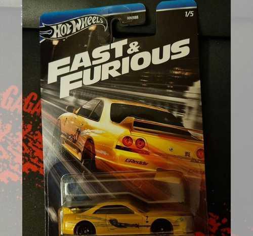 Hot Wheels Nissan Skyline GT-R bcnr33